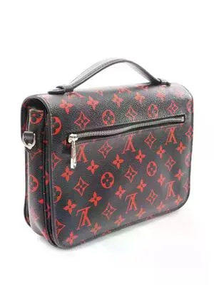 LOUIS VUITTON 2017 Mm Pochette Metis Two-way Handbag - Black