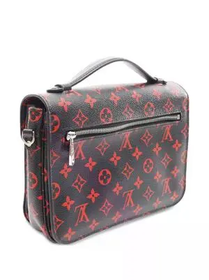 LOUIS VUITTON 2017 Mm Pochette Metis Two-way Handbag - Black