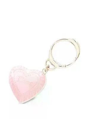 Dior 2010s Heart Mirror Bag Charm - Gold
