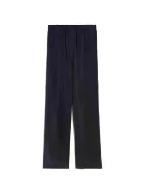 PENNYBLACK Elasticated High-waisted Trousers - Blue