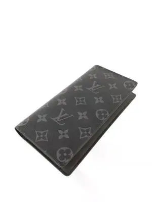 LOUIS VUITTON Brazza Monogram Eclipse Bifold Wallet