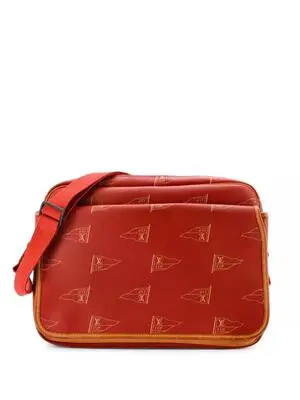 LOUIS VUITTON Cup Calvi Messenger Bag Coated Canvas Crossbody Bag