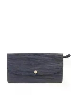 LOUIS VUITTON Emilie Wallet - Blue