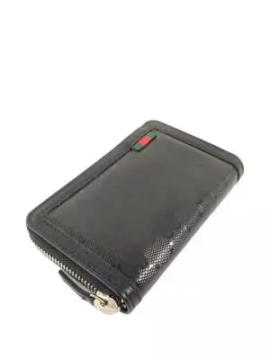 Gucci Gg Web-stripe Card Holder