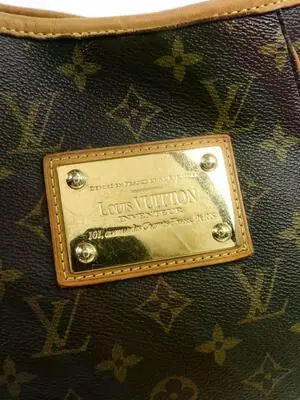 LOUIS VUITTON Pm Galliera Monogram Canvas Tote Bag - Brown