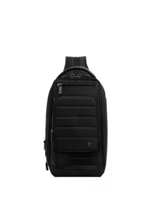PIQUADRO Quilted Zip-around Backpack - Black