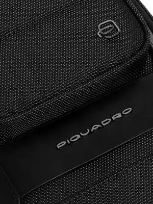 PIQUADRO Logo-plaque Convertible Messenger Bag