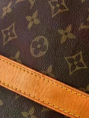 LOUIS VUITTON Keepall Bandouliere Bag Monogram Canvas 60 Travel Bag - Brown