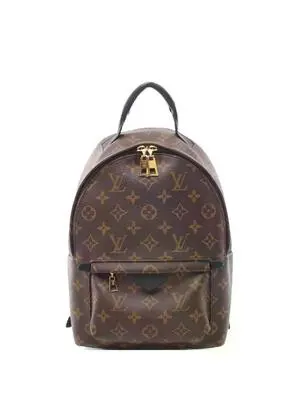 LOUIS VUITTON 2018 Pm Palm Springs Monogram Backpack - Brown