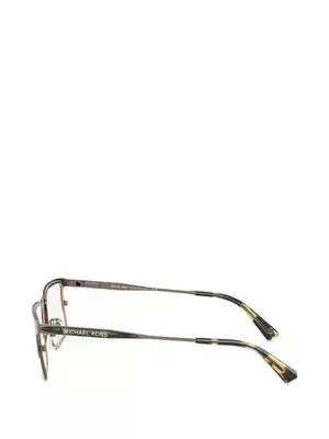Michael Kors Hidden Hills Matte Rectangle-frame Glasses