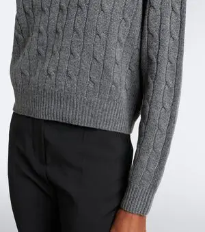 Arch4 Burnaby Cable-knit Cashmere Sweater