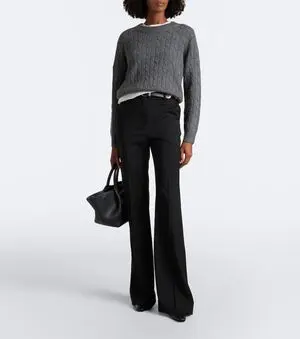 Arch4 Burnaby Cable-knit Cashmere Sweater