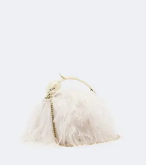 Erdem Bloom Mini Fringed Top-handle Bag