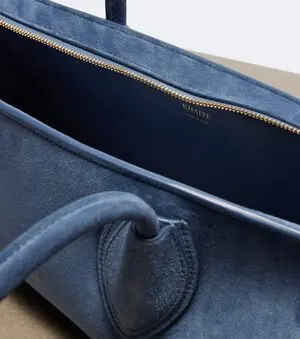 Khaite Donna Medium Suede Shoulder Bag