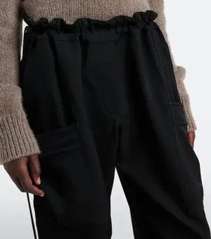 THE ROW Elga Wool Cargo Pants