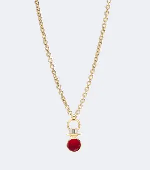 La DoubleJ Mini Shen 24kt -plated Necklace - Gold
