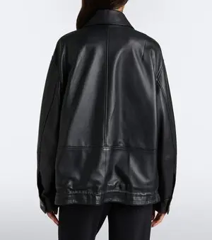 Loewe Oversized Leather Jacket