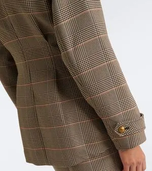 Veronica Beard Severine Prince Of Wales Check Jacket