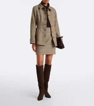 Veronica Beard Severine Prince Of Wales Check Jacket