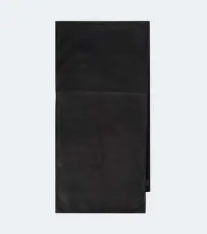 TOTEME Leather Scarf - Black