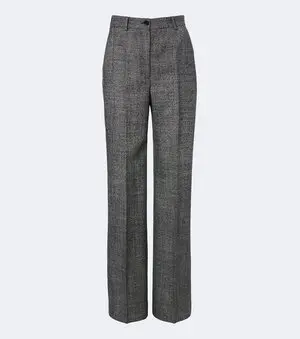 Dolce & Gabbana Virgin Wool Straight Pants