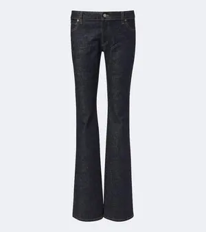 Khaite Conforti Bootcut Jeans - Blue