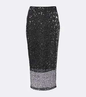 MARANT ETOILE Nehjany Sequined Midi Skirt