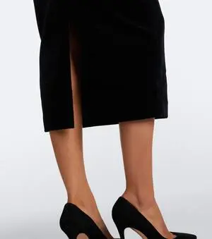 Roland Mouret Velvet Pencil Skirt