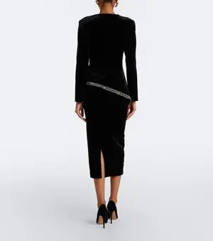 Roland Mouret Velvet Pencil Skirt
