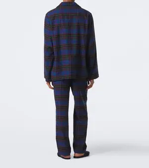 Polo Ralph Lauren Polo Bear Plaid Cotton Flannel Pajamas