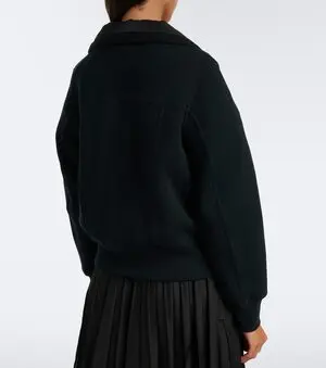 Sacai Paneled Cotton-blend Blouson Jacket