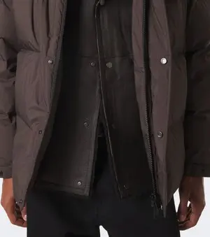 YVES SALOMON Shearling-trimmed Down Jacket