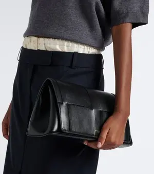 DEMELLIER Florence Small Leather Top-handle Bag