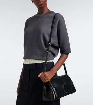 DEMELLIER Florence Small Leather Top-handle Bag