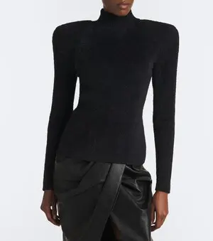 Balmain Knitted Turtleneck Sweater