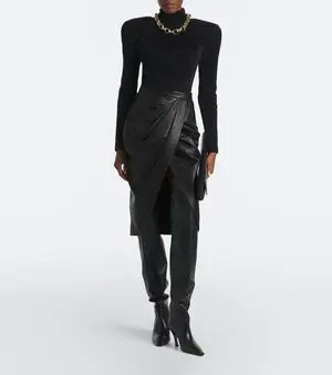 Balmain Knitted Turtleneck Sweater