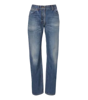 THE ROW Dinni Straight Jeans - Blue