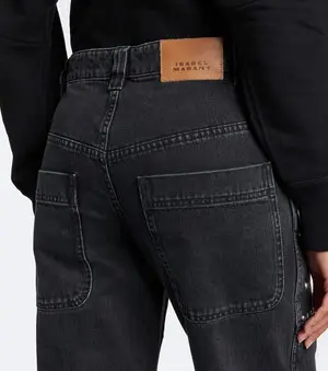 MARANT ETOILE Silka Studded Boot-cut Jeans