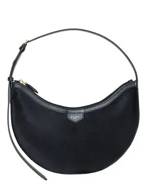 Alaïa Demi Lune Haircalf Bag - Noir