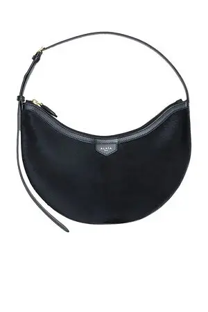 Alaïa Demi Lune Haircalf Bag - Noir