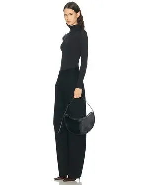 Alaïa Demi Lune Haircalf Bag