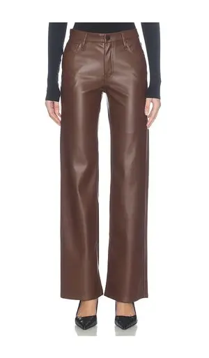 HUDSON JEANS Hudson Jeans Rosie High Rise Wide Leg In Brown.