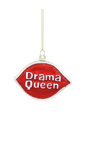 CODY FOSTER & CO Drama Queen Ornament In Red - N,a