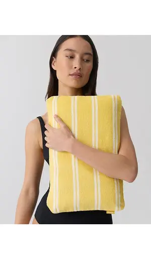 HOMMEY Beach Pillow In Yellow