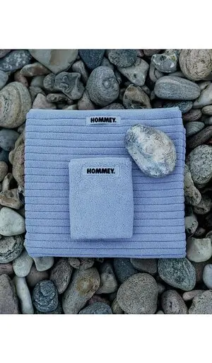 HOMMEY Face Towel In Blue