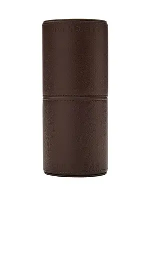 CEE CLEAR Makeup Brush Case - Espresso