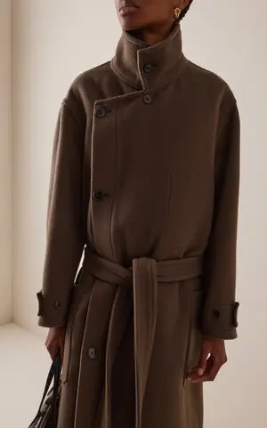 LEMAIRE Wrap Cotton Trench Coat