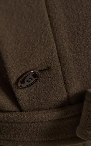 LEMAIRE Wrap Cotton Trench Coat