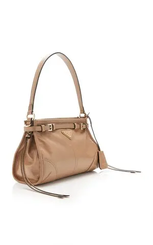 Prada Bonnie Leather Top Handle Bag