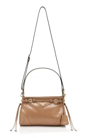 Prada Bonnie Leather Top Handle Bag